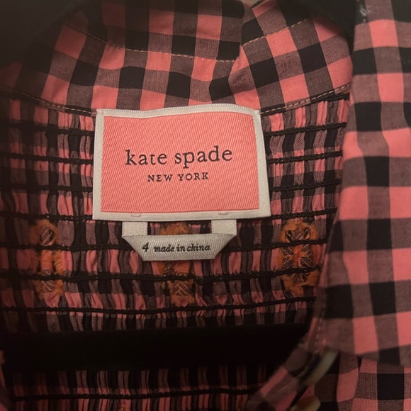 kate spade | Dresses | Kate Spade Gingham Dress | Poshmark